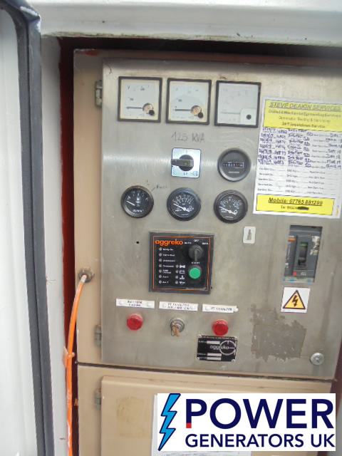 125 kVA Cummins/Iveco Diesel Generator Made By Aggreko - Power ...